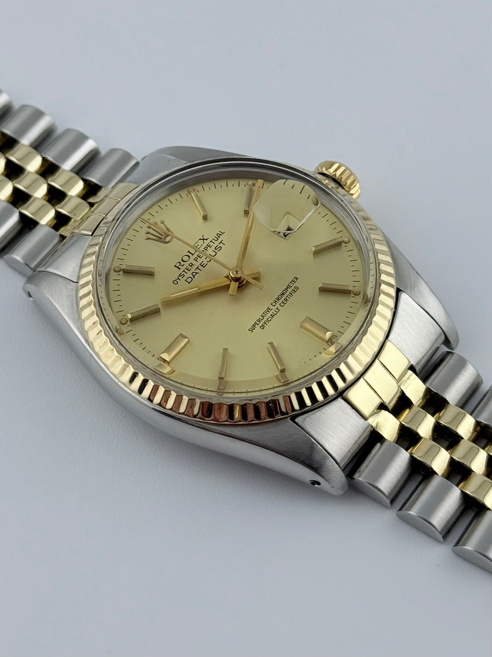 Rolex Datejust Oyster Perpetual Two-Tone - 16013 – The Wrist Watcher