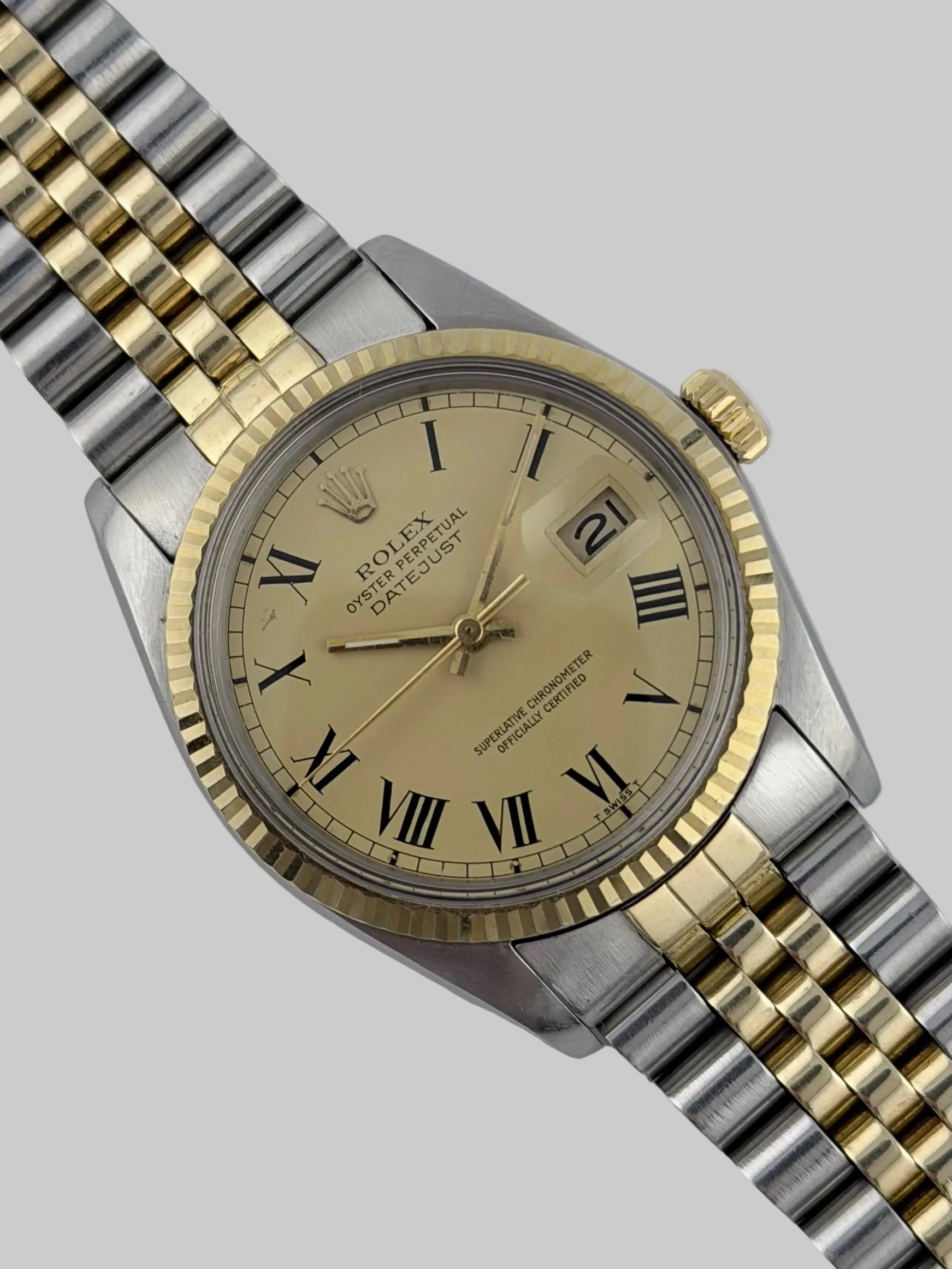 Rolex Datejust Oyster Perpetual 16013 - Rare Buckley Dial – The Wrist ...