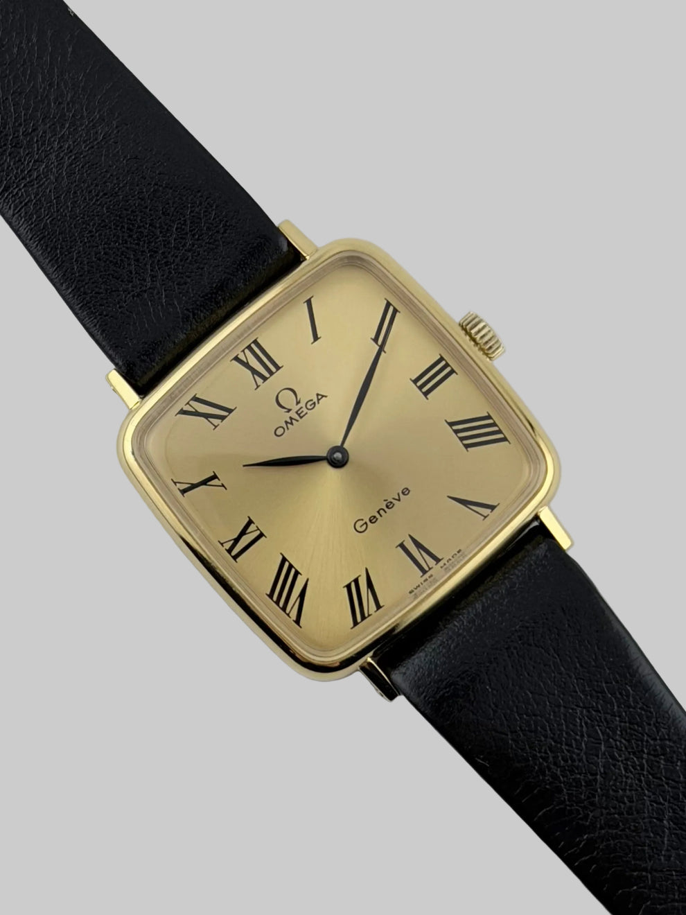 Omega Geneve Tank Manual Wind 511.415 - Original strap and buckle ...
