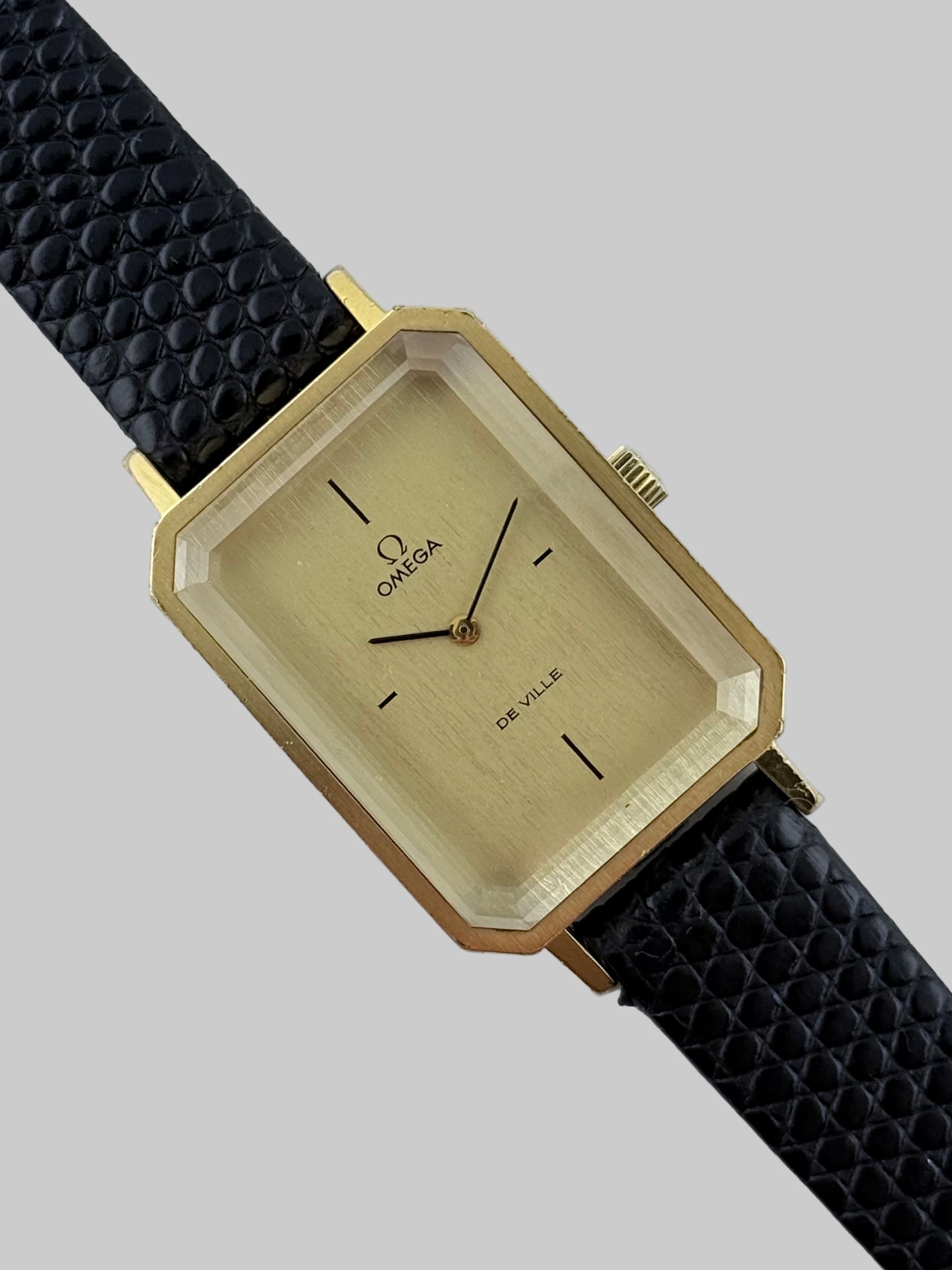 Omega DeVille Tank Manual Wind - Andrew Grima - Ultra Rare - 511.0378 ...