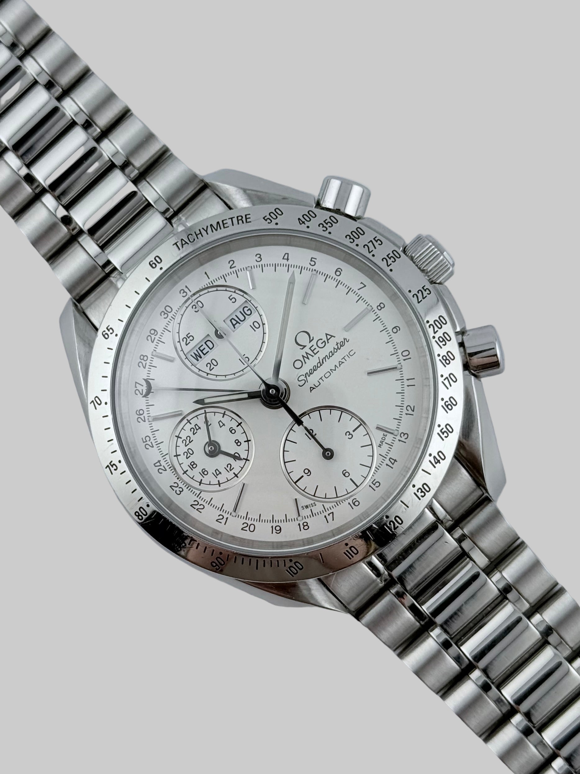 Omega Speedmaster Automatic Chronograph Triple Date 3521.3 – The Wrist ...