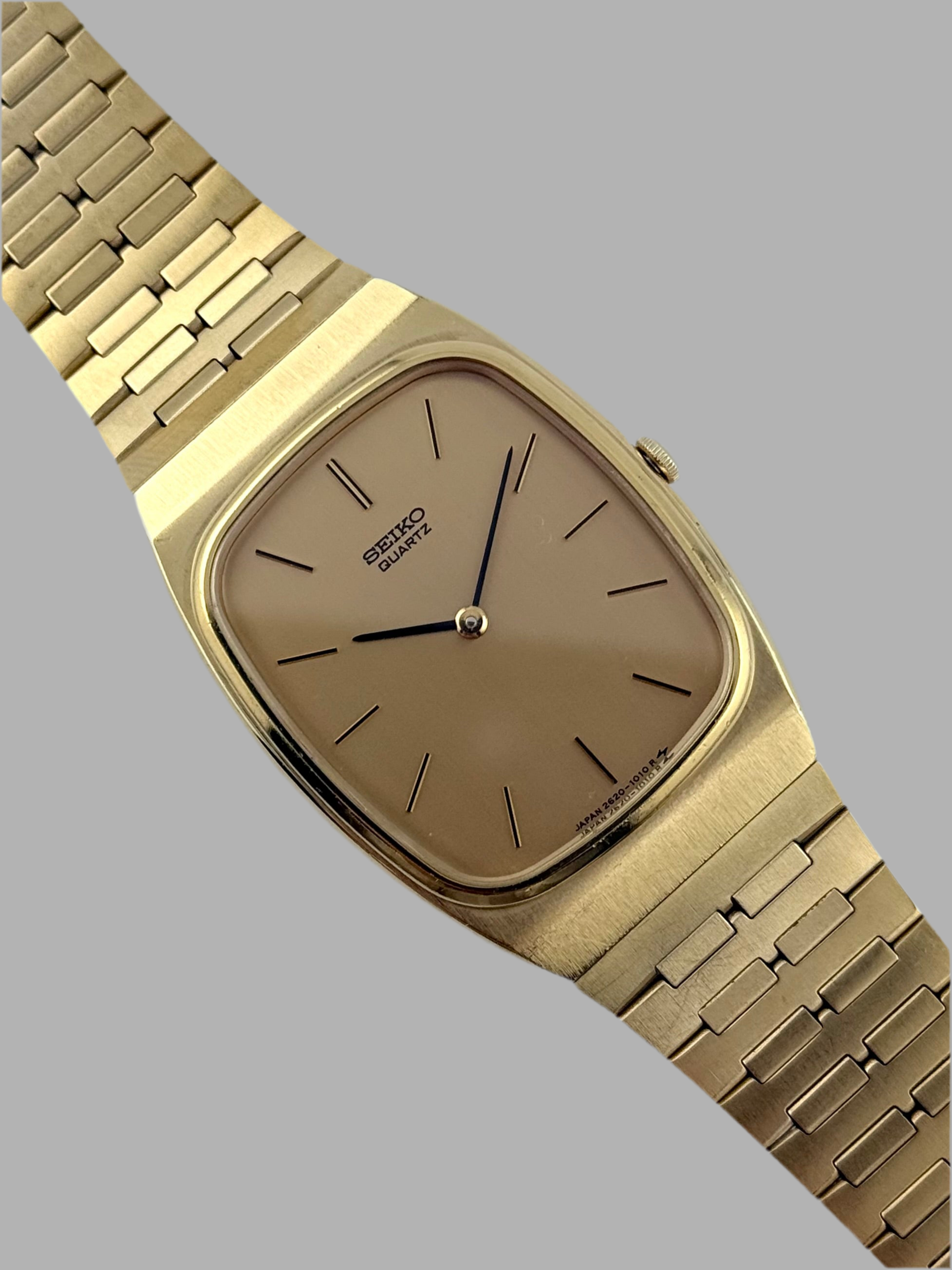 Seiko Tank Quartz 2620-5560 – The Wrist Watcher